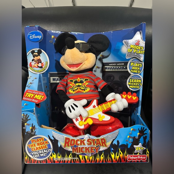 Disney | Toys | Fisher Price Disney Rock Star Mickey Mouse Animated ...